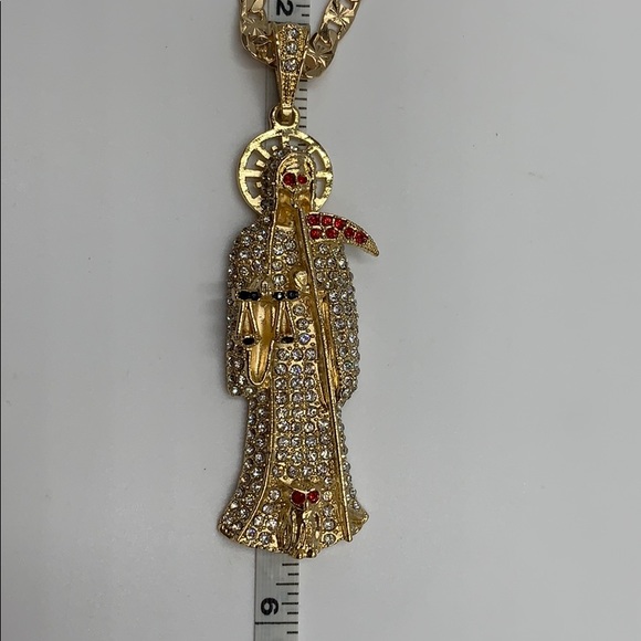 Accessories | The Grim Reaper Chain Gold Plated | Poshmark